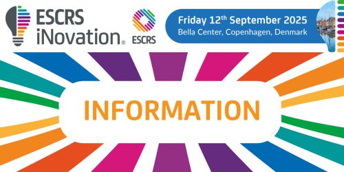 Information | ESCRS iNovation® Day 2025